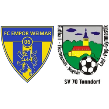 2023/2024 : FC Empor Weimar 06 II vs. SV 70 Tonndorf 1 : 1